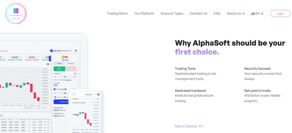 Alphasoft.ai Review – Is This A Legit Broker? - Zero Plus Finance